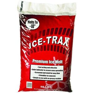 partners brand pim50 ice melt, blue, 50 lb.