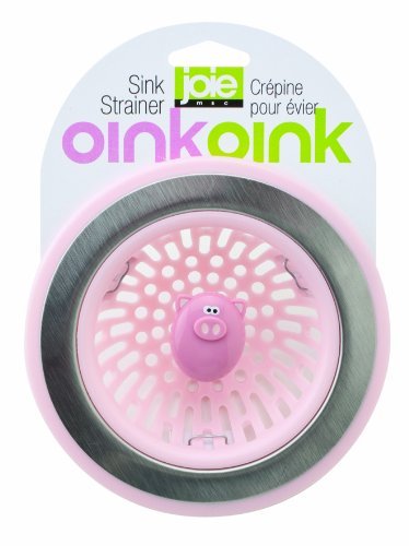 Joe Pink Piggy Wiggy Sink Strainer