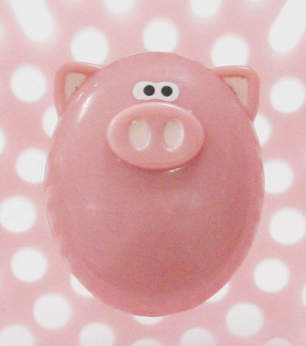 Joe Pink Piggy Wiggy Sink Strainer