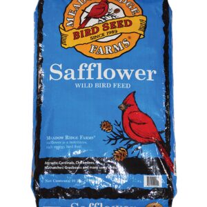 Meadow Ridge Farms Safflower Bird Seed, 20-Pound Bag