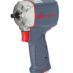 Ingersoll Rand 15QMAX 3/8" Drive, Air Impact Wrench, Quiet, Ultra Compact, 475 ft-lbs Nut-busting Torque, Maintenance Duty, Pistol Grip, Standard Anvil