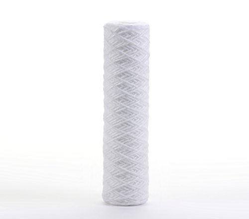 Smart Pack, GE FXWSC Compatible Universal Whole House Sediment String Wound Water Filter Cartridge - 10 micron