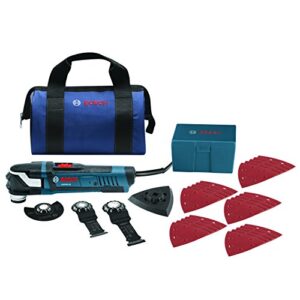 bosch starlockplus oscillating multi-tool kit with snap-in blade attachment gop40-30b