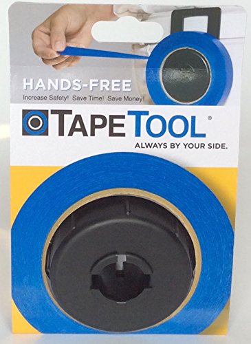 TapeTool TT-B-01 Hands Free Portable Tape Dispenser for Painters, Black