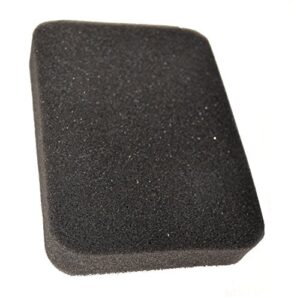 hqrp foam cleaner element compatible with honda ew140, ew170, ew171, ex3300, ex4500, exw171 series generators