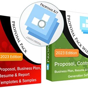 Proposal Pack Web #4 - Business Proposals, Plans, Templates, Samples and Software V20.0