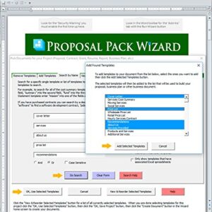 Proposal Pack Global #4 - Business Proposals, Plans, Templates, Samples and Software V20.0