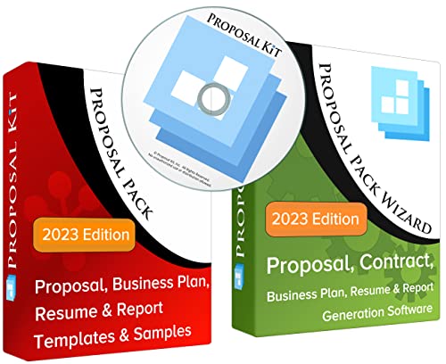 Proposal Pack Global #4 - Business Proposals, Plans, Templates, Samples and Software V20.0