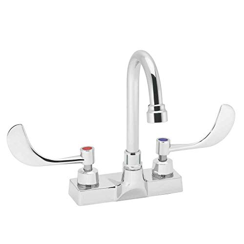 Speakman SC-3084-LD-E Commander Centerset Faucet with 4" Wrist Blade Handles, Chrome