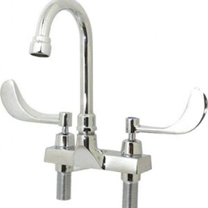 Speakman SC-3084-LD-E Commander Centerset Faucet with 4" Wrist Blade Handles, Chrome