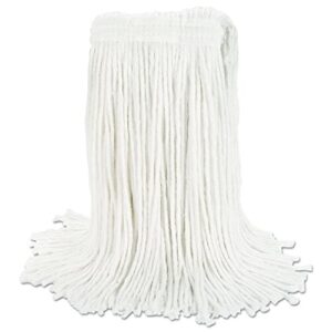 Boardwalk 2024Rea Cut-End Wet Mop Head Rayon No. 24 White