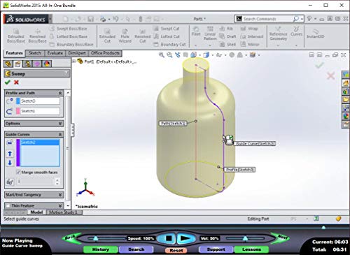 SOLIDWORKS 2015: Professional Modeling – Video Training Course