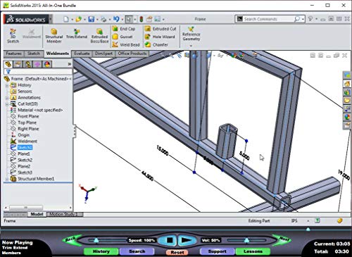 SOLIDWORKS 2015: Advanced Parts and Assemblies – Video Training Course