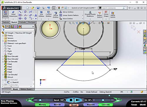 SOLIDWORKS 2015: Advanced Parts and Assemblies – Video Training Course