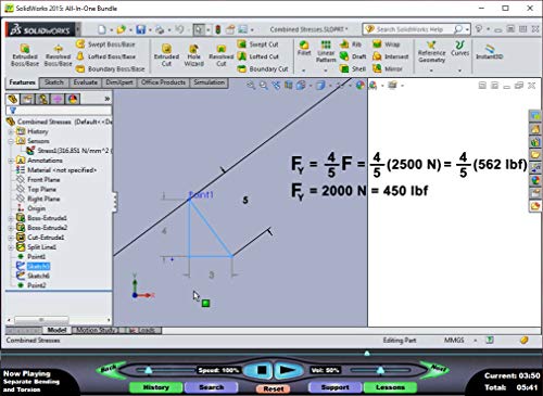 SOLIDWORKS 2015: FEA Made Simple – Video Training Course