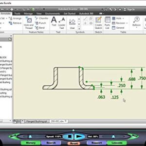 Autodesk Inventor 2014: 2D Drafting and Customization – Video Training Course