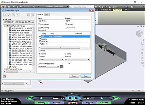 Autodesk Inventor 2014: Tube and Pipe Routed Systems – Video Training Course