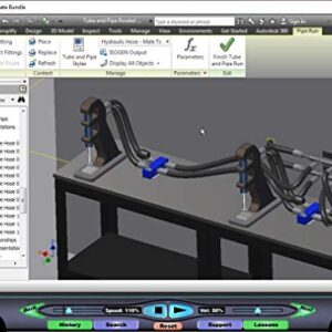 Autodesk Inventor 2014: Tube and Pipe Routed Systems – Video Training Course