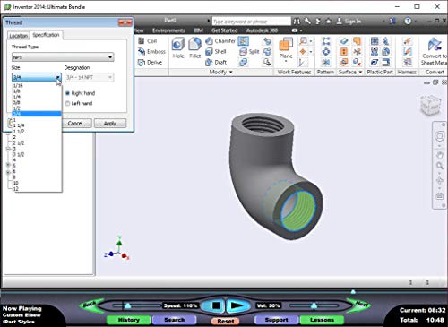 Autodesk Inventor 2014: Tube and Pipe Routed Systems – Video Training Course