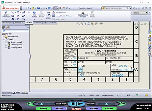 SOLIDWORKS 2013: Mechanical Drawings – Video Training Course