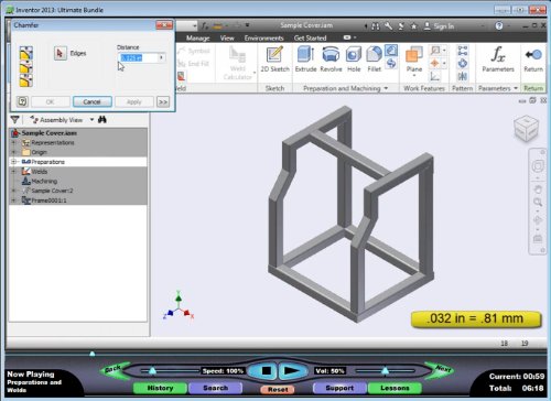 Autodesk Inventor 2013: Sheet Metal Design – Video Training Course