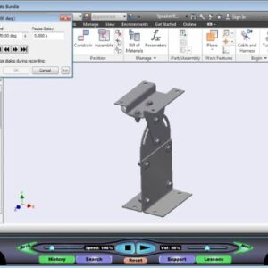 Autodesk Inventor 2013: Sheet Metal Design – Video Training Course