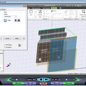 Autodesk Inventor 2013: Sheet Metal Design – Video Training Course