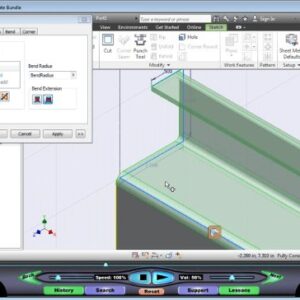 Autodesk Inventor 2013: Sheet Metal Design – Video Training Course