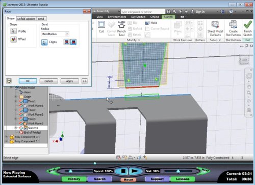 Autodesk Inventor 2013: Sheet Metal Design – Video Training Course