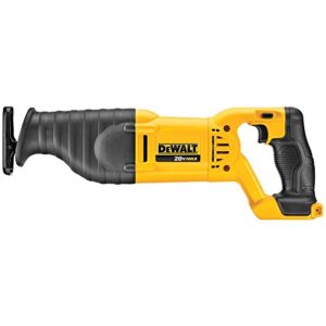 dewalt dcs381r 20 volt max li-ion cordless reciprocating saw tool only (certified refurbished)