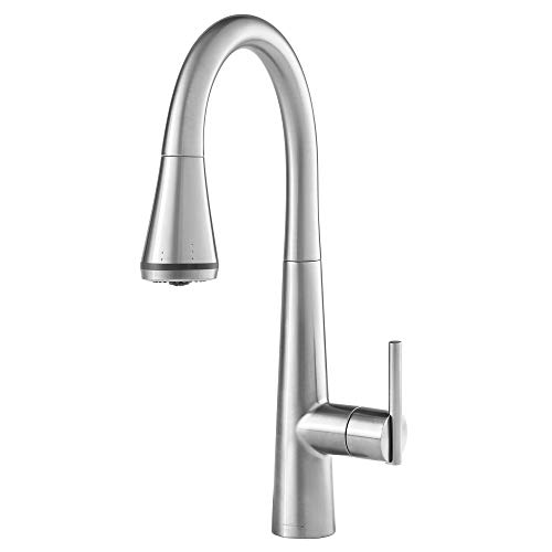 American Standard 4932300.075 Edgewater Pull-Down Kitchen Faucet with SelctFlo in Stainless Steel