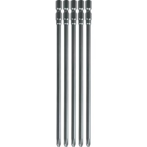 makita b-10481#2 phillips power bit, 6-3/8", 5/pk