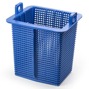 aquatix pro hayward pump basket (spx1600m) professional grade compatible replacement strainer basket with handles for hayward super pumps, heavy duty, durable, 6" x 5.5" approx, 1 year warranty (1)