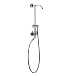 moen annex chrome shower slidebar and shower hose system trim, valve required, ts3661nh