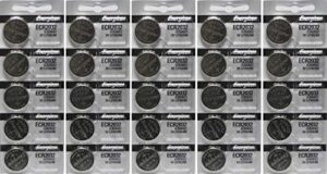 25 energizer 2032 battery cr2032 lithium 3v (5 packs of 5)