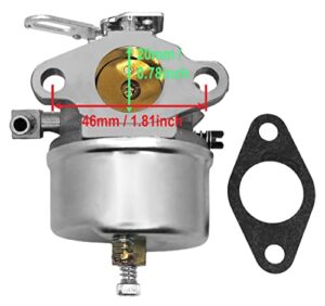 aitook adustable carburetor for tecumseh 5hp mtd 640084b 640084a snowblower/toro 38035 38052 38054 38052c 38035c 38056/521 power throw snowthrower/craftman snow blower