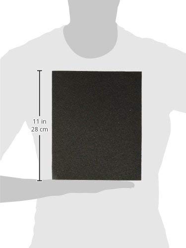 Mercer Industries 220220A - 9 x 11 Silicon Carbide Waterproof Paper Sheets, Grit 220A (50 pack)