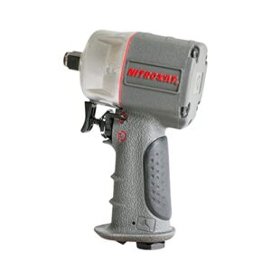 aircat pneumatic tools 1056-xl: nitrocat composite compact impact wrench 750 ft-lbs - 1/2-inch