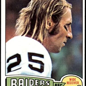 1975 Topps # 405 Fred Biletnikoff Oakland Raiders (Football Card) Dean's Cards 5 - EX Raiders