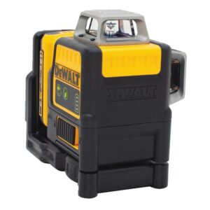 dewalt 12v max laser level, cross line laser, 2 x 360, green (dw0811lg)