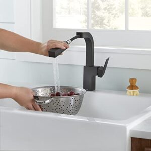 Gerber Plumbing Mid-Town Pull-Out Kitchen Faucet with Snapback Retraction