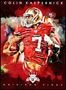 2015 panini gridiron kings #86 colin kaepernick nm-mt san francisco 49ers official nfl football trading card