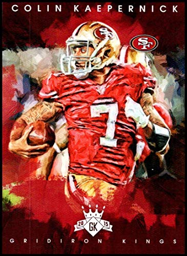 2015 Panini Gridiron Kings #86 Colin Kaepernick NM-MT San Francisco 49ers Official NFL Football Trading Card