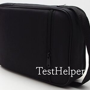 TestHelper KCH20 Big Size Soft Carrying Case Use For Handheld Multimeter,Phase Indicator,Thermometer, Calibrator,Clamp meter,Network,Process Meter, Combo Kit