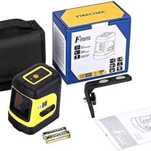 Firecore F112R Self-Leveling Horizontal/Vertical Cross-Line Laser Level with Magnetic Bracket