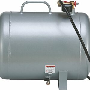 California Air Tools CAT-AUX10A Lightweight Portable Aluminum Air Tank, 10 Gallon, Silver