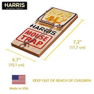 Harris Wooden Mouse Snap Traps (6-Pack)