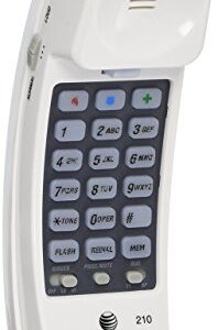 ATT 210 Corded TRIMLINE Phone with 13-Number Memory