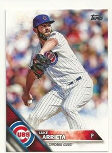 2016 topps #264 jake arrieta nm-mt cubs