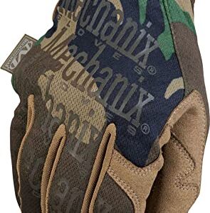 Mechanix Wear - Original Woodland Camo Tactical Gloves (Small, Camouflage)